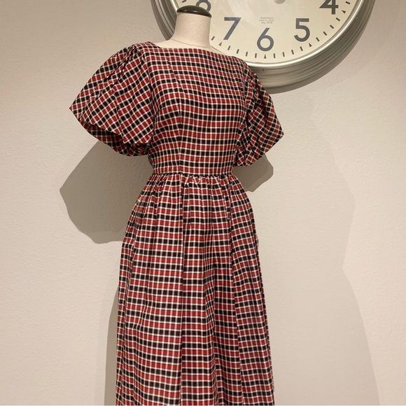 Vintage | Dresses | Vintage Plaid Dress | Poshmark